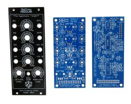 Old Crow Modular Model 3019 Hyperbolic Tangent Soft-Clipping Mixer PCB ...