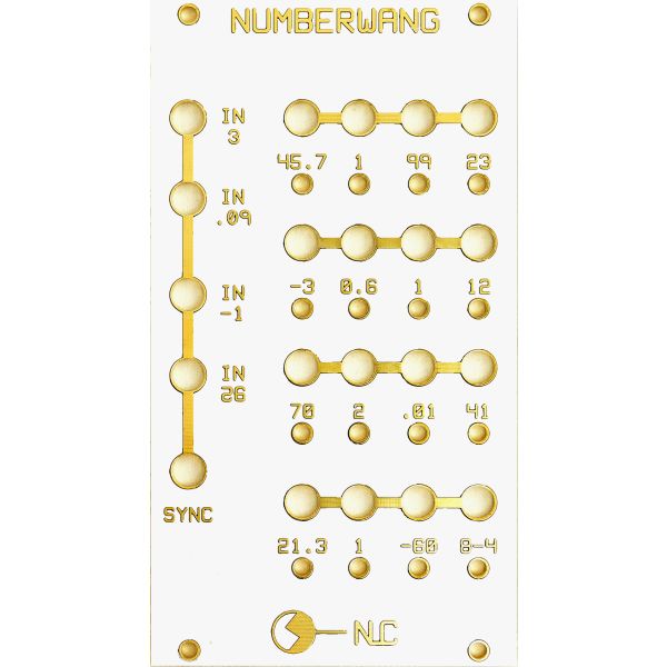 Numberwang - PCB | NonLinear Circuits - Modular Addict Synth DIY Numberwang - PCB | NonLinear Circuits - Modular Addict Synth DIY