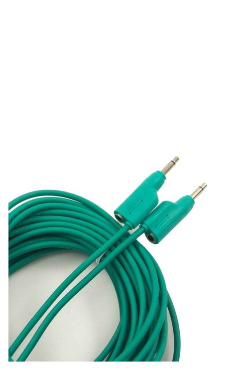 Stacking Patch Cables - Green, Modular Addict Synth DIY